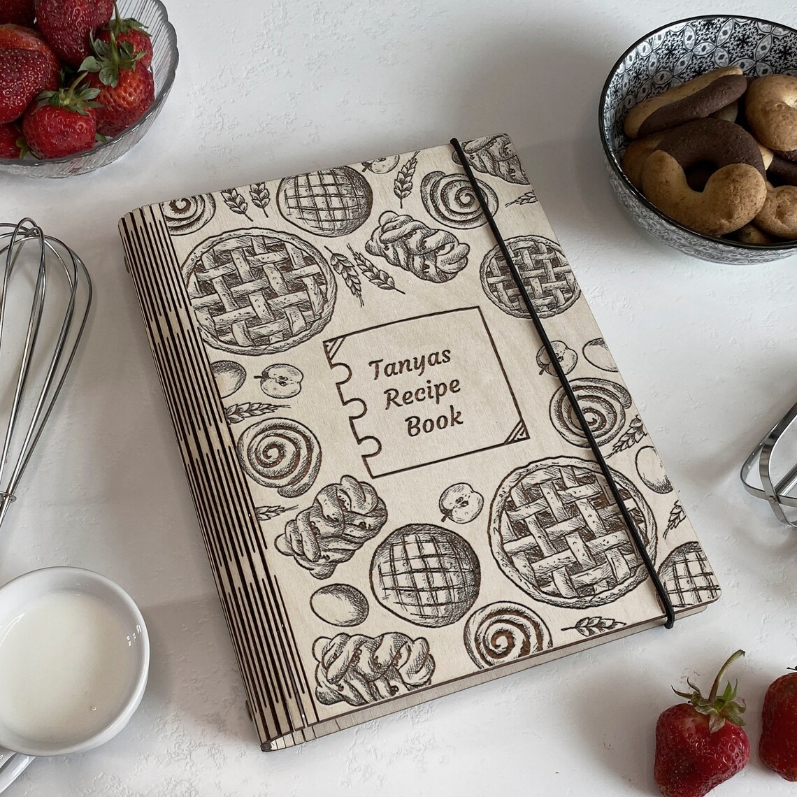 Custom Recipe Book Gift From Daughter for Mom Her Mothers Day | Etsy