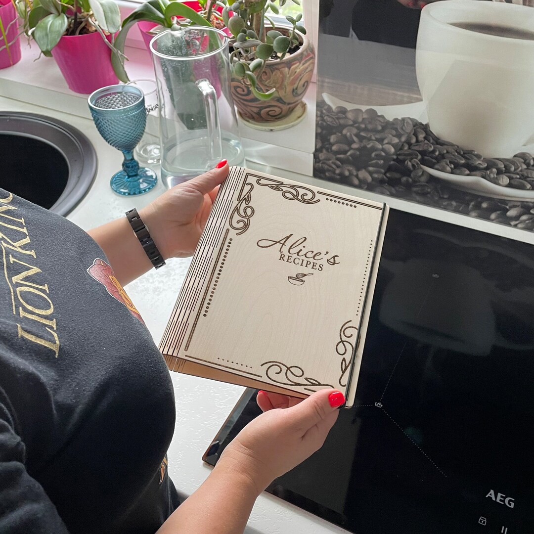 Your Name Recipes, Personalized Recipe Journal, Custom Recipe Book ...