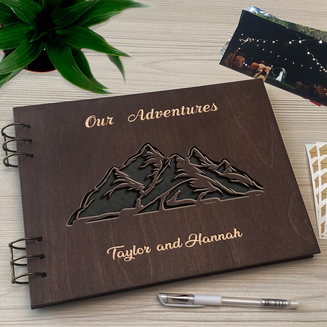 Our Adventure Book, Travel Photo Album, Photo Album Adventure Book ...