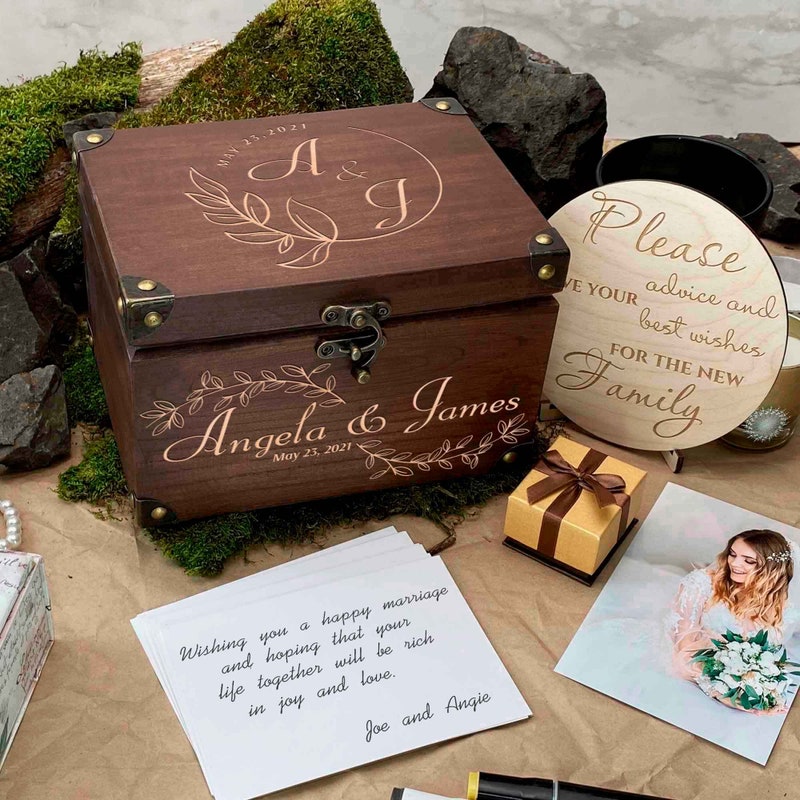 Guest Book Box - Etsy