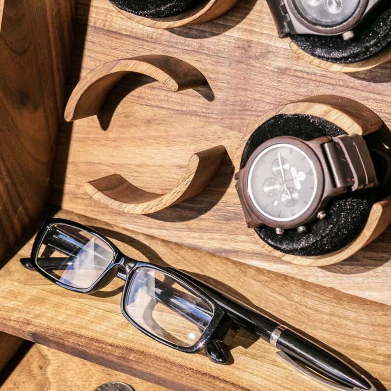 Watch Display Case Anniversary Gifts Watch Box Valet Watch - Etsy