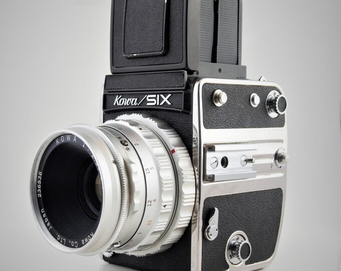 Kowa Six 6x6 Medium Format 120 Vintage Camera With Chrome Kowa Lens-s ...