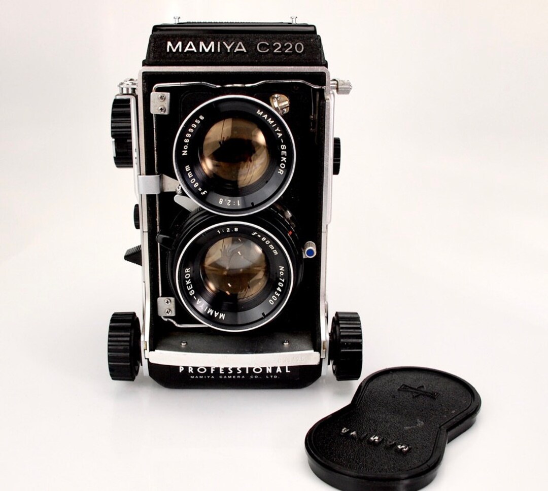 Serviced Mamiya C220 Professional Medium Format 6x6 TLR Film Camera ...