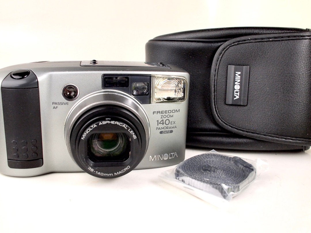 Mint Minolta Freedom Zoom 140EX Panorama Date Back Film Point & Shoot ...
