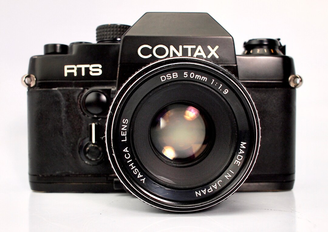Contax RTS Professional 35mm SLR Film Camera With Yashica DSB 50mm F1.9 ...