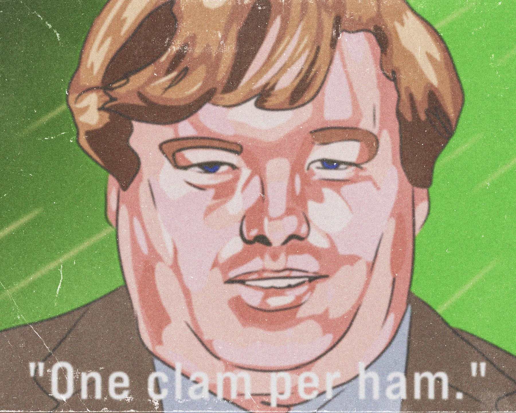 I'm Scott Clam, the Clam Man. A Tribute - Etsy