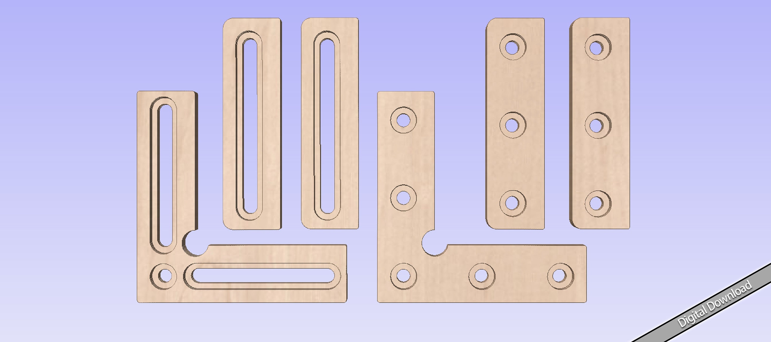CNC Table Clamps (digital CNC Plan) - Etsy