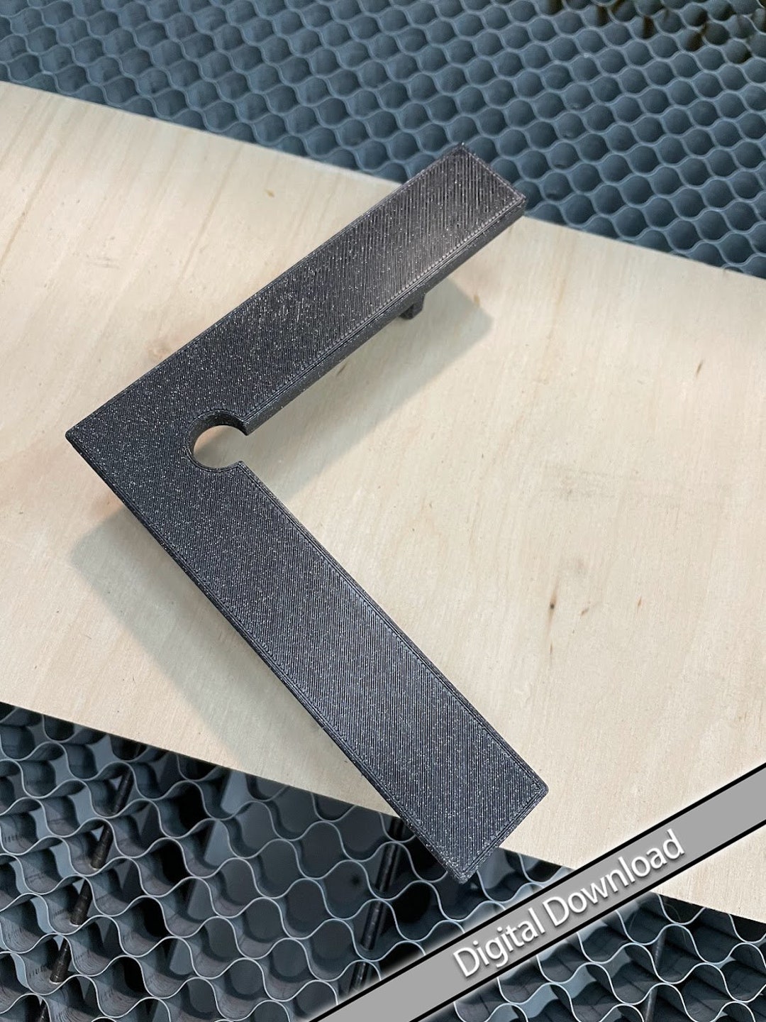 90 Degree Workholding for Thunder Laser Honeycomb Laser Beds (DIY 3D ...