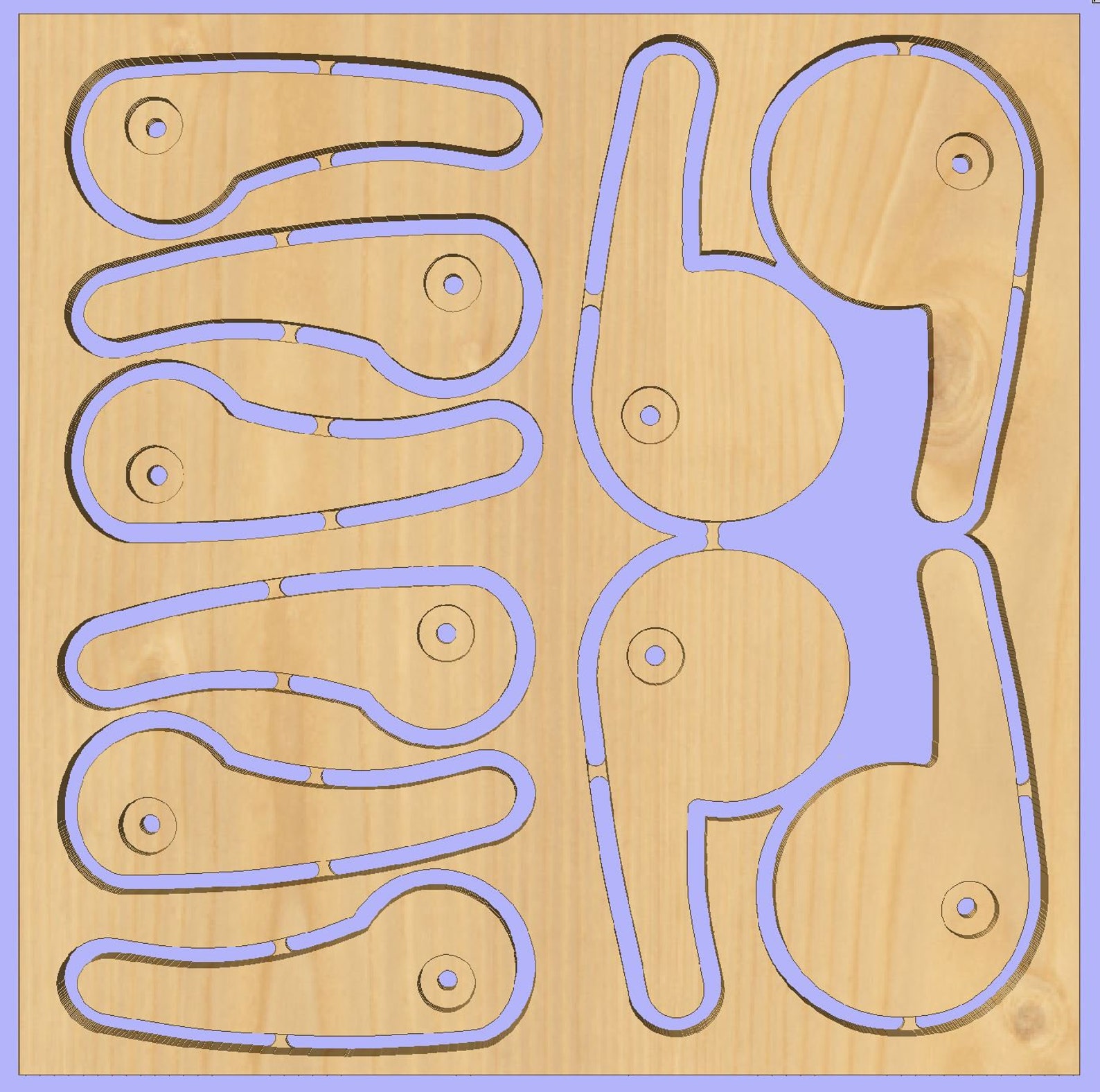 CNC Cam Lever Clamps digital CNC Plan | Etsy