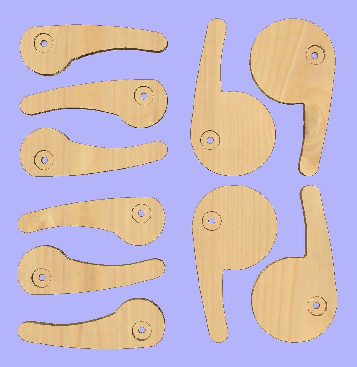 CNC Cam Lever Clamps digital CNC Plan | Etsy