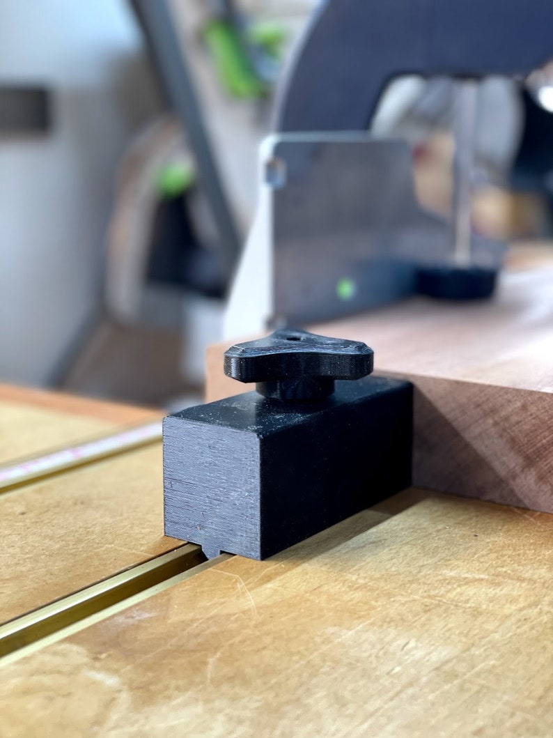 Router Table Stops 4Pcs Silver T-Track Stop Blocks With Knobs - 40mm ...