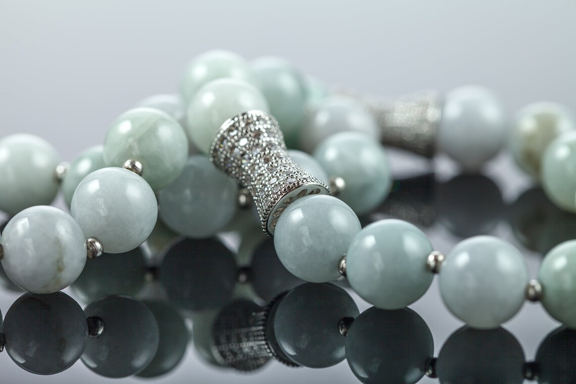 Orthodox Rosary for Women Made in Natural Jade, Faith Gift for Women ...
