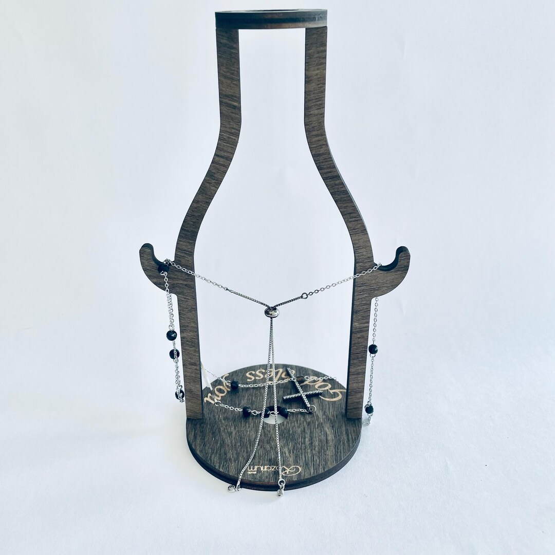 Jewelry Stand Shape of Vase, Rosary Stand Catholics Gift, Rosary Hanger ...