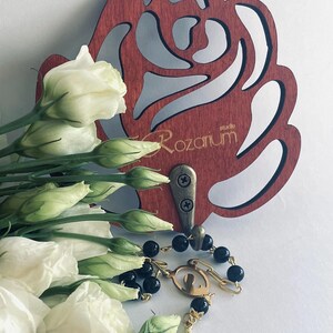 Rosary Wall Hanger, Rosary Wall Mount Display, Rosary Rack, Rosary Hook ...