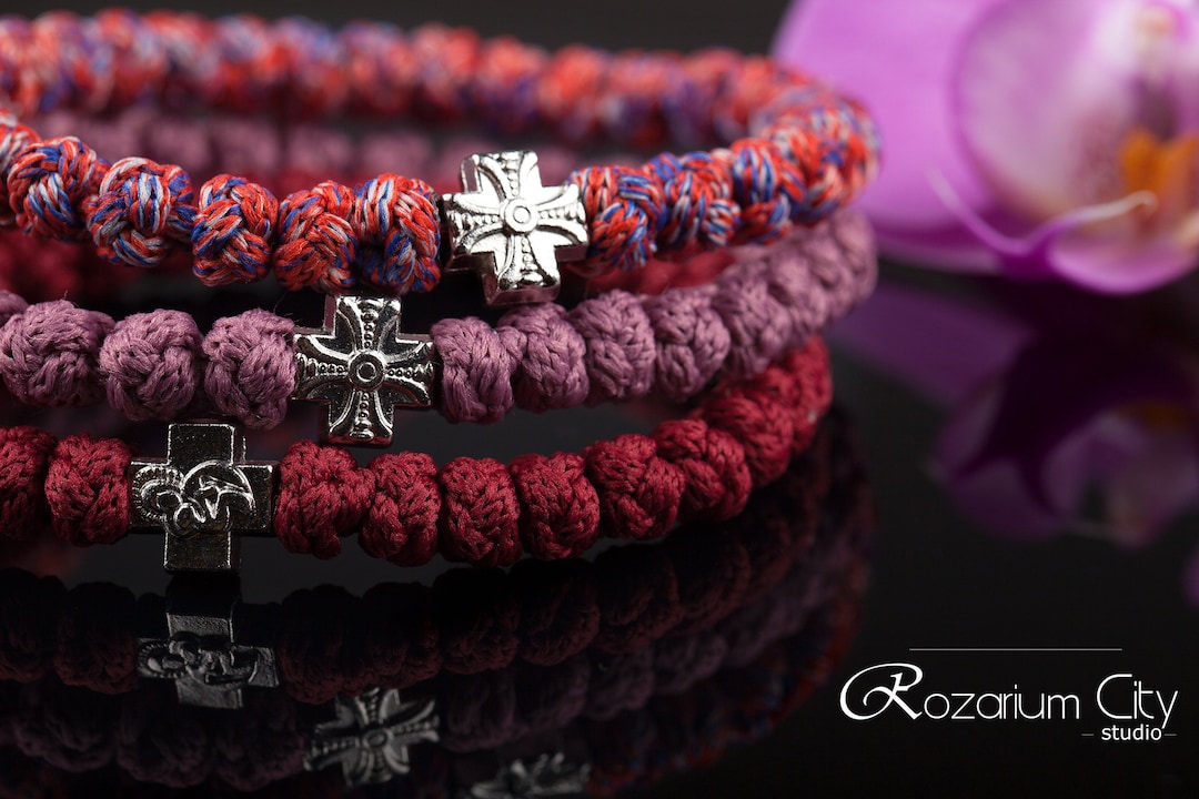Serbian Brojanica, Orthodox Bracelet, Religious Jewelry, Braided ...