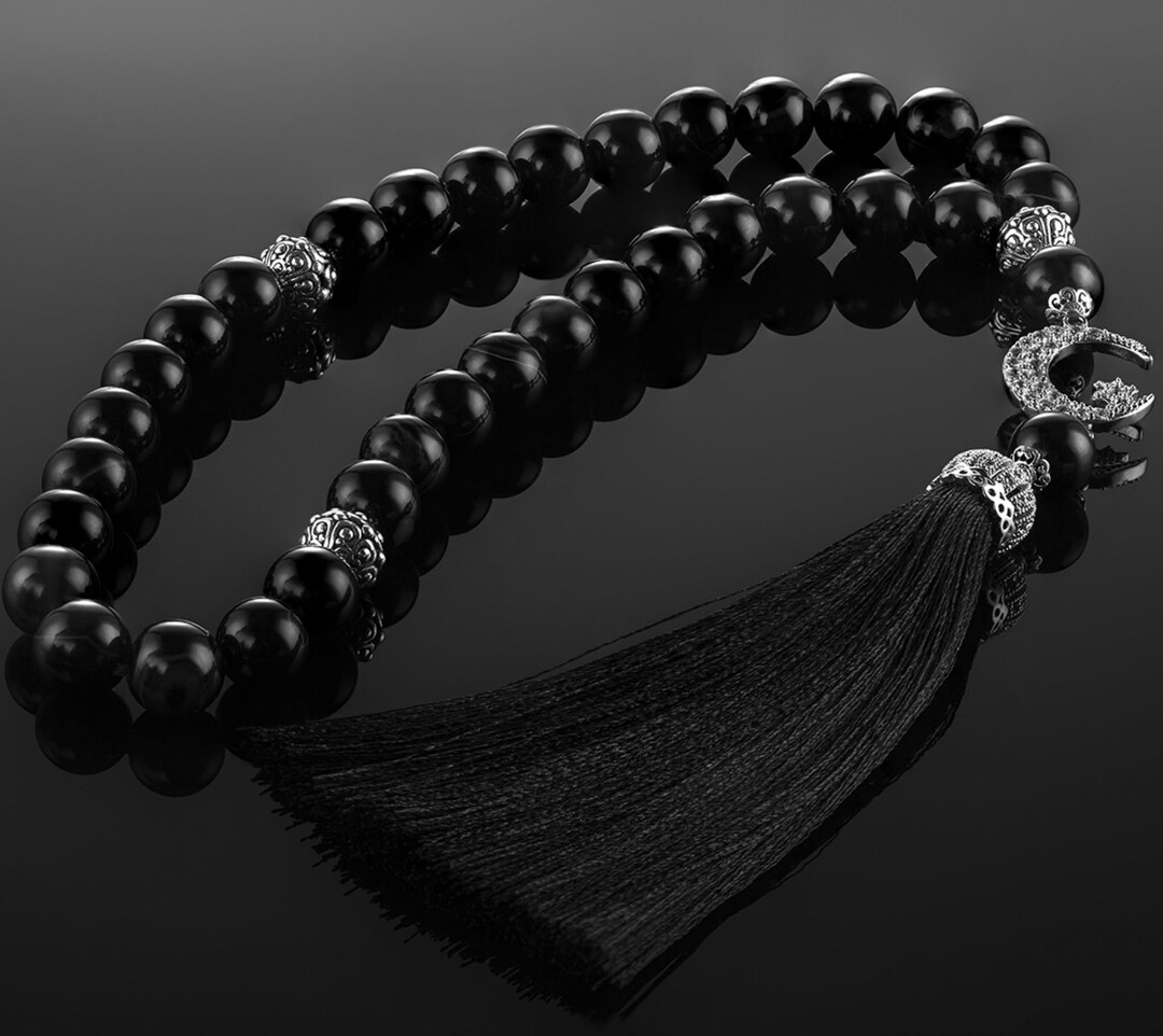 Tasbih Tassel 33 Prayer Beads Islam, Muslim Mesbah, Islamic Gift for ...