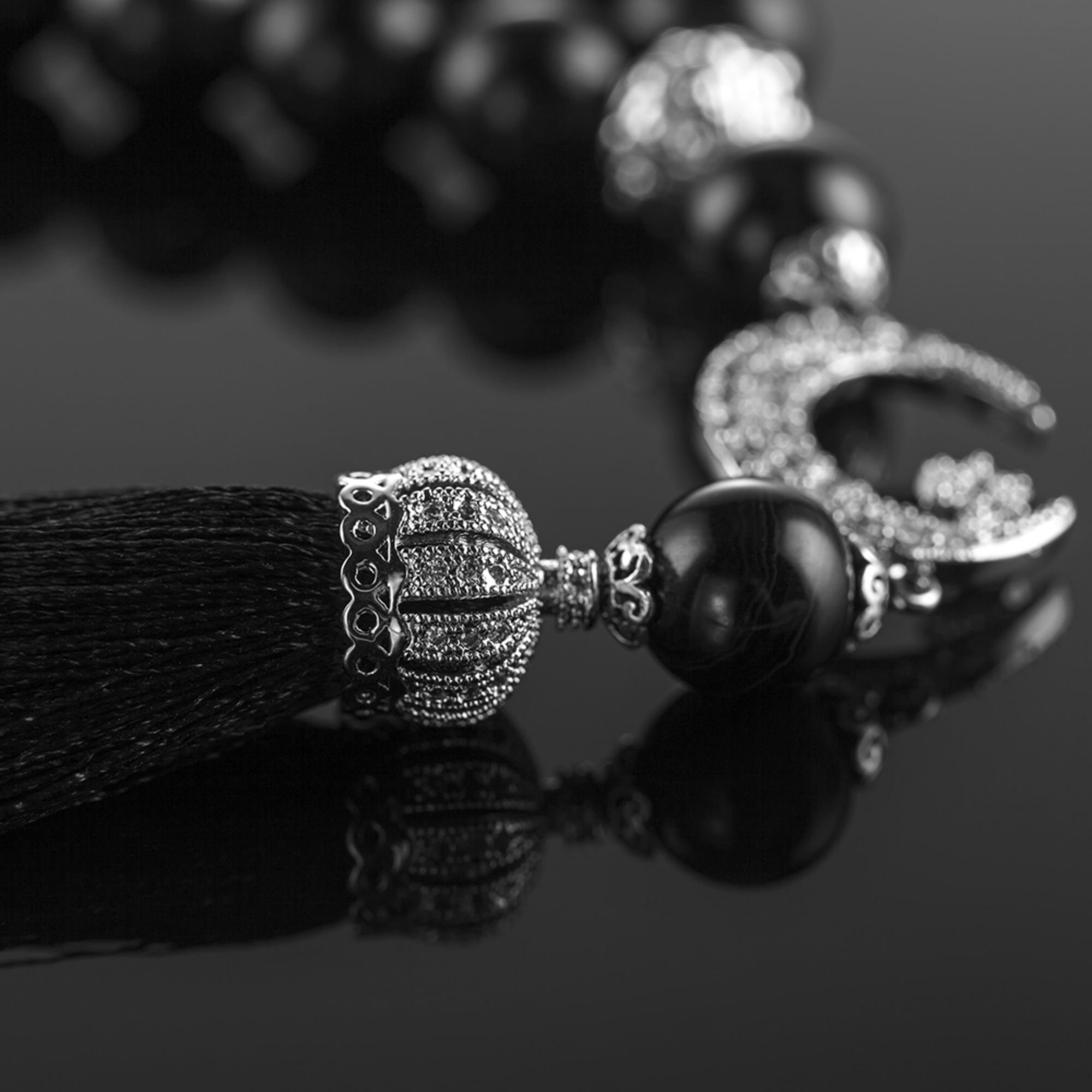Tasbih Tassel 33 Prayer Beads Islam, Muslim Mesbah, Islamic Gift for ...