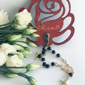 Rosary Wall Hanger, Rosary Wall Mount Display, Rosary Rack, Rosary Hook ...