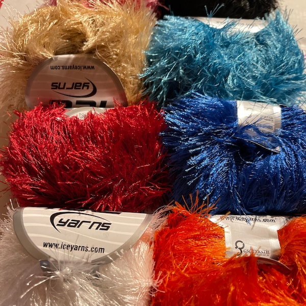 Eyelash Yarn - Etsy