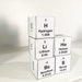 Periodic Table of Elements Cube Cut Outs - Etsy