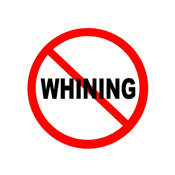 No Whining - Etsy