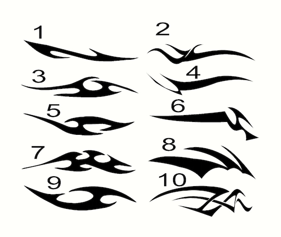 Tribal Sticker Designs