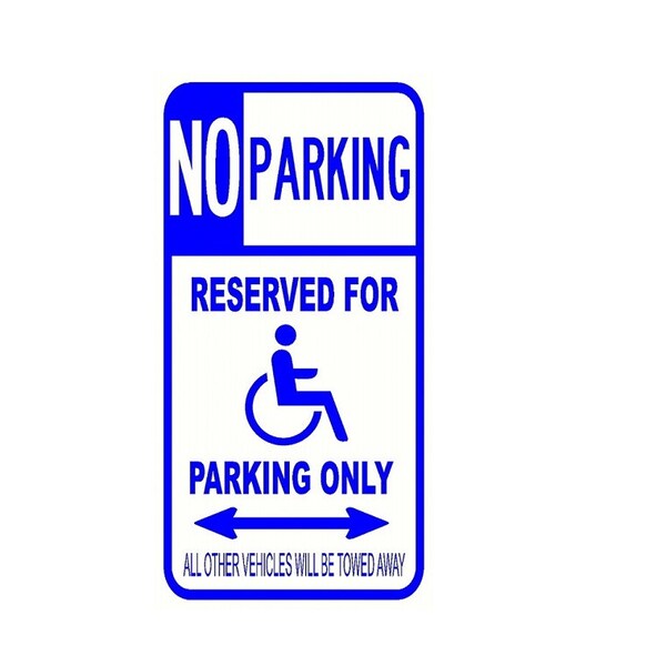 Funny Handicap Sign - Etsy