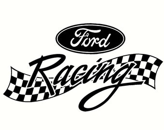 Ford Racing Sticker - Etsy