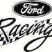 Ford Racing Decal Sticker Decal 11.50 Long 6.00 Tall Over All - Etsy