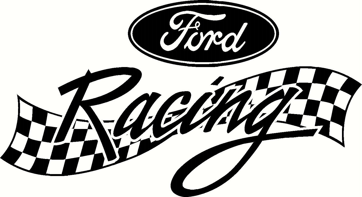 Ford Racing Decal Sticker Decal 11.50 Long 6.00 Tall Over All | Etsy
