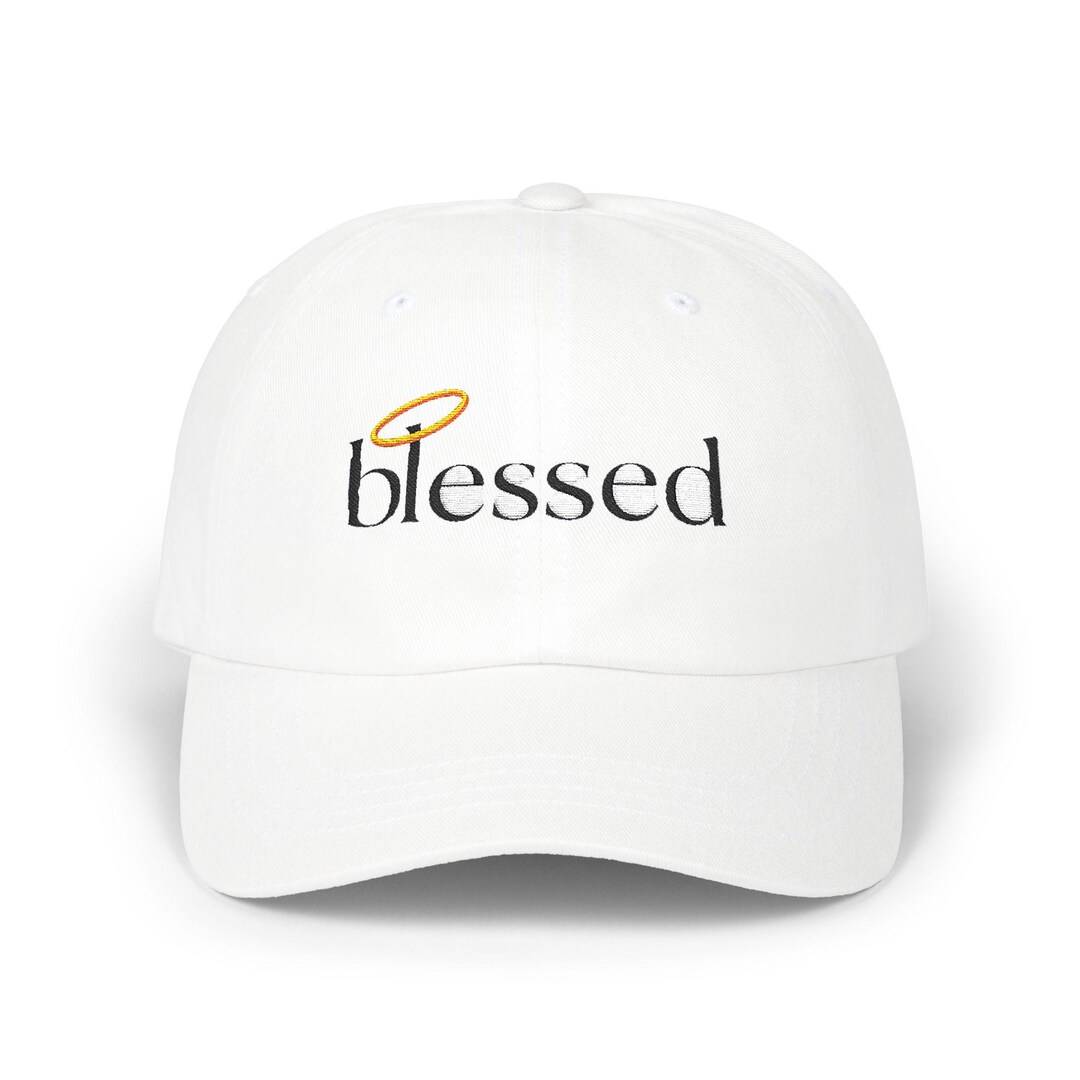 Blessed Dad Cap: 100% Cotton Adjustable Hat - Etsy
