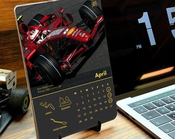 2024 Formula 1 Calendar for F1 Fans - Etsy UK
