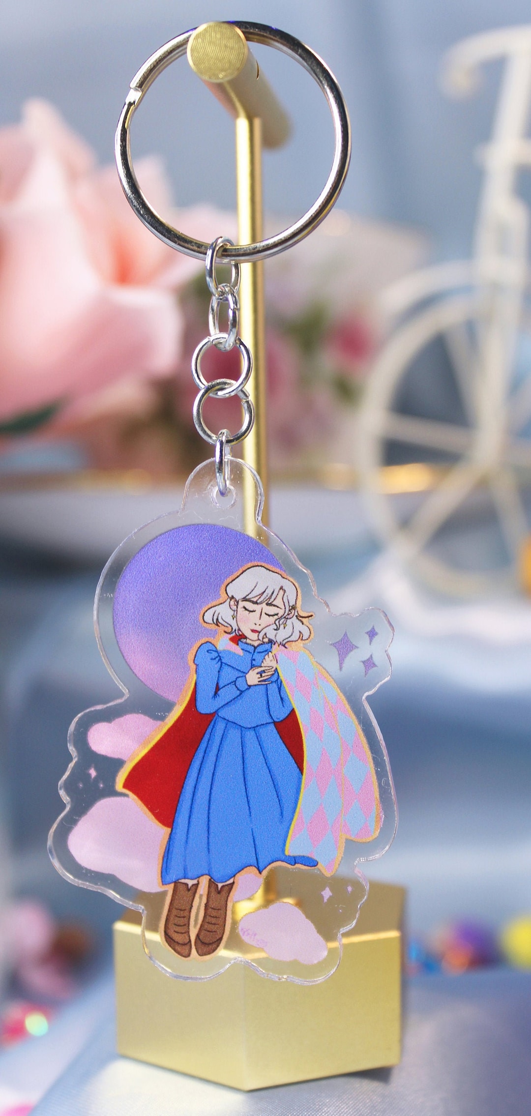 Sophie Howl's Moving Castle Acrylic Keychain: Howl's Coat - Etsy