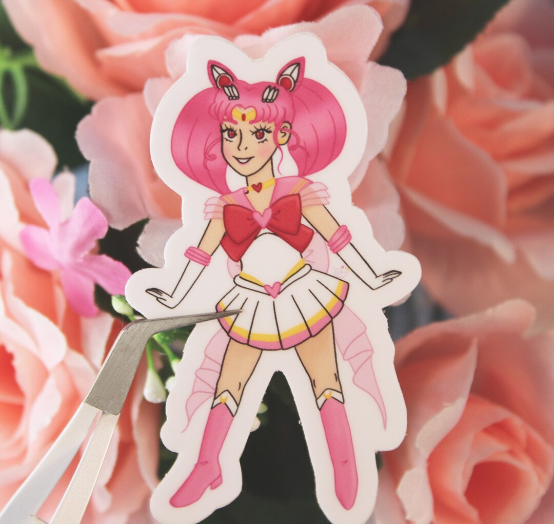 Chibiusa Vinyl Sticker From Sailor Moon - Etsy