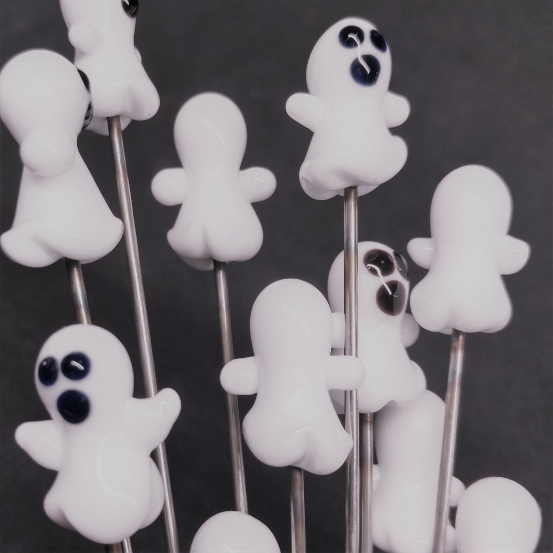 Halloween 1pc GHOST Spooky Handmade Mini-sculpture Bowl Poker ...