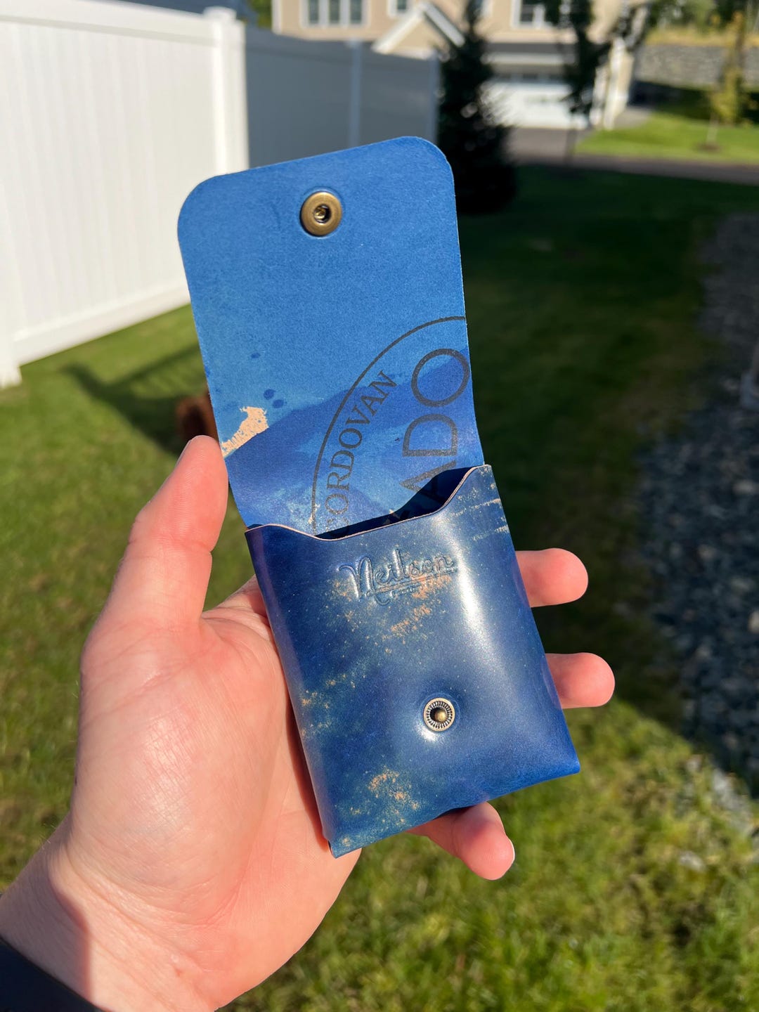 Shell Cordovan Wallet - Etsy