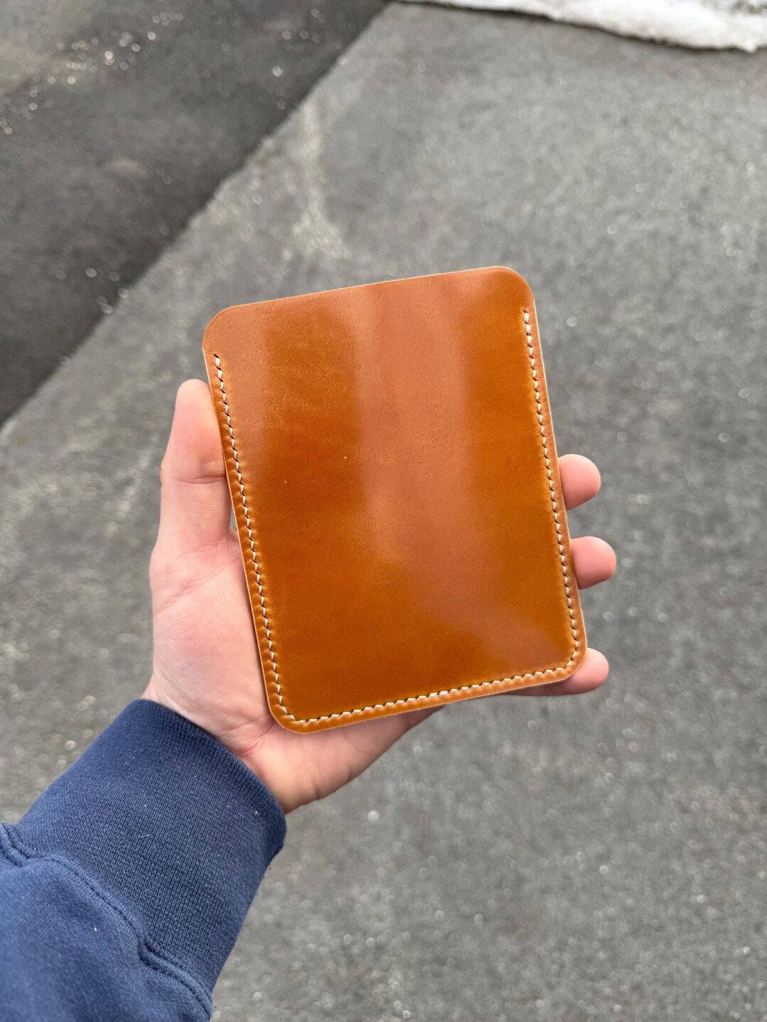 Shell Cordovan Passport Sleeve, Rocado - Etsy