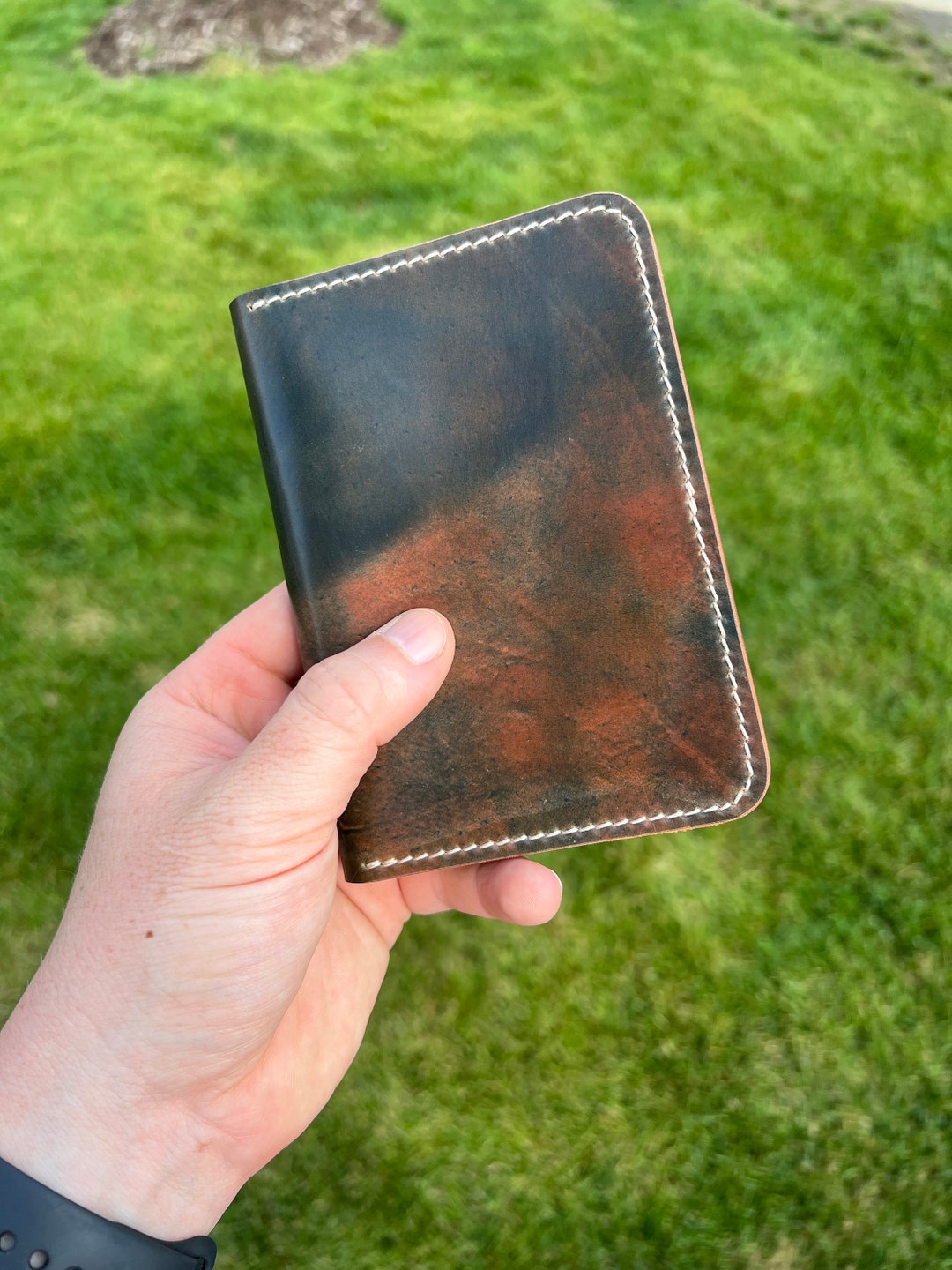Shell Cordovan Passport Book - Etsy