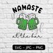 Namaste at the Bar SVG, PNG, & JPG File - Etsy