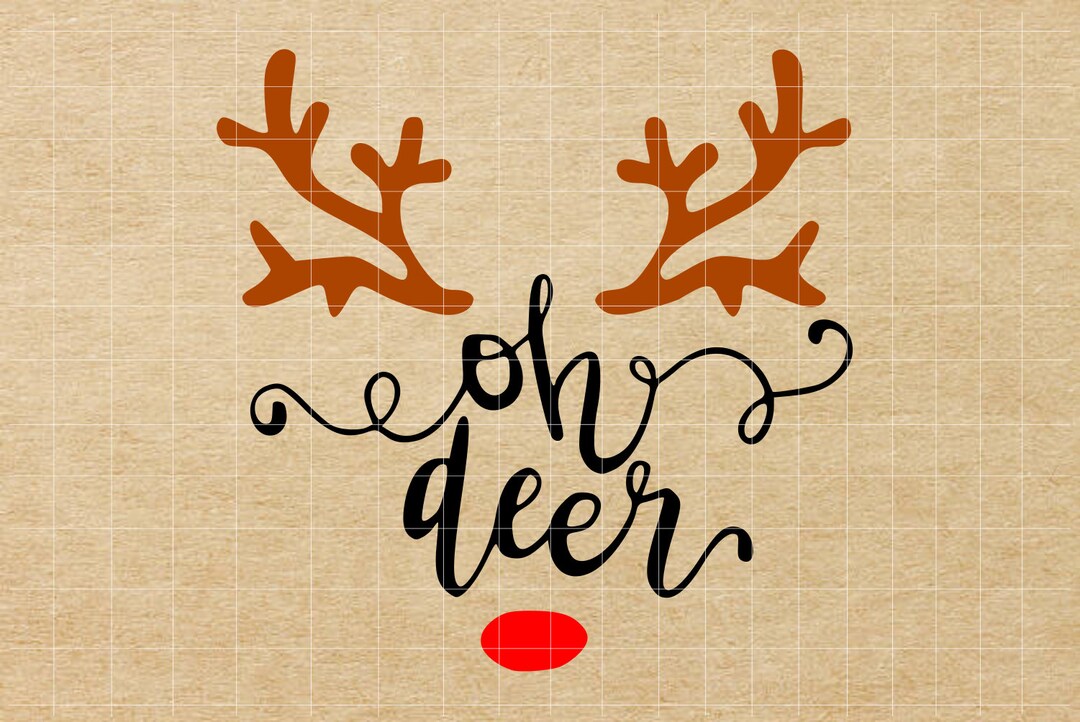 Navidad Reno SVG, navidad svg, Reindeer SVG, archivo de corte de ...