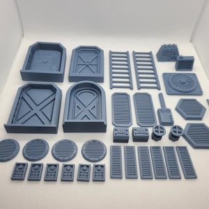 3D Printed Greebles Pack for DIY Sci-fi Terrain - Etsy