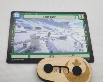 Star Wars Unlimited Base HP Damage Counter Dial Customizable Faceplates ...