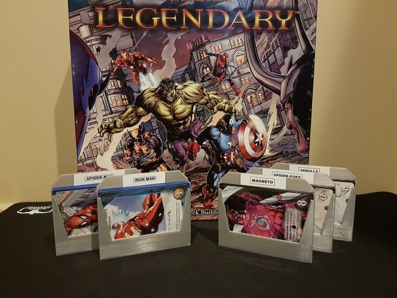 Marvel Legendary Deck Boxes - Digital Print Files - Etsy