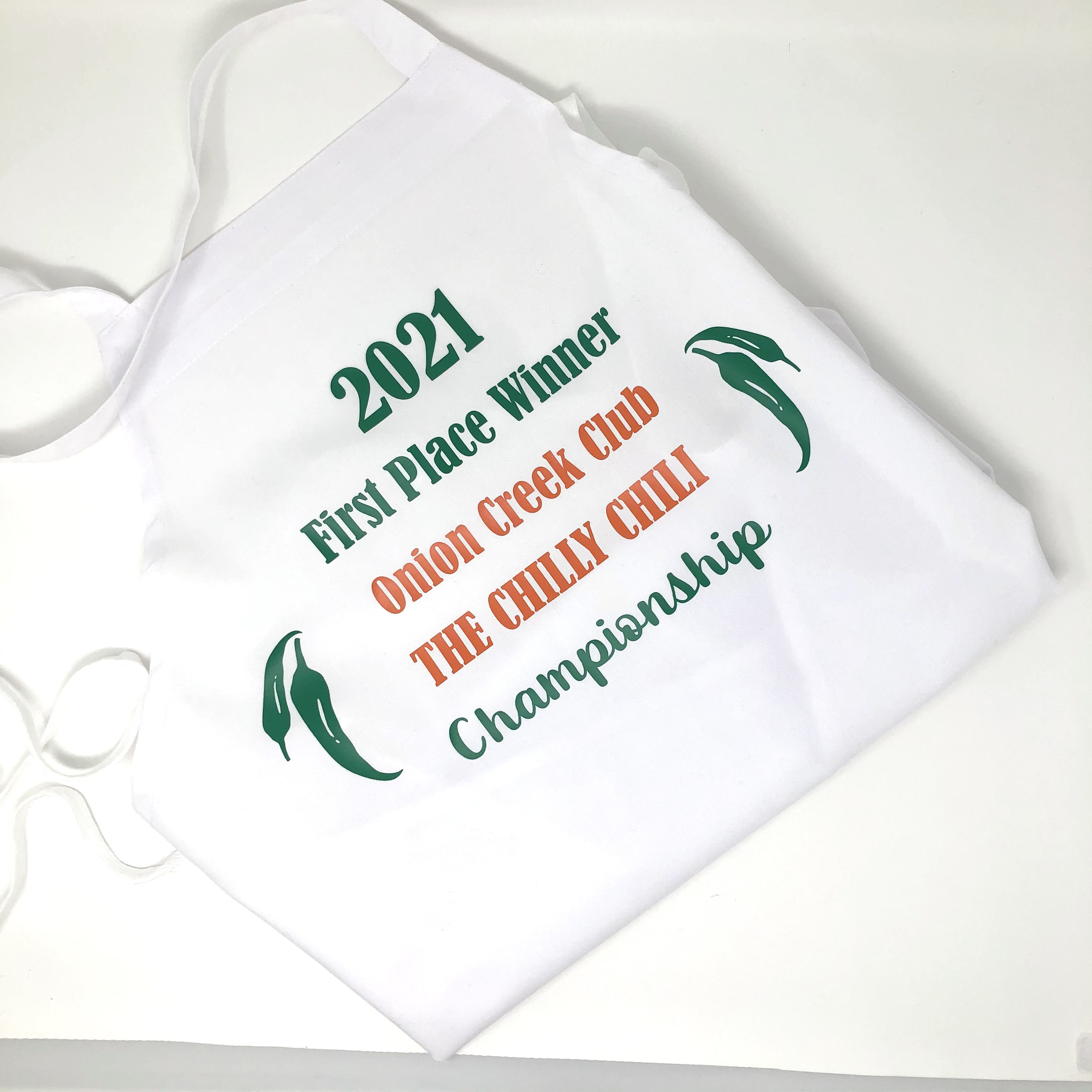 Chili Cook off Apron, Competition Apron Gift, Cook off Apron, Cook off ...