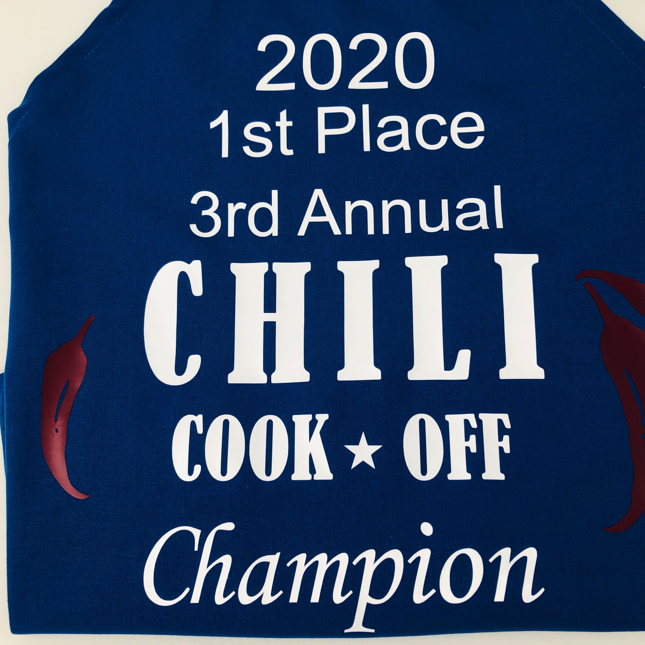 Chili Cook off Apron Competition Apron Gift Cook off Apron - Etsy