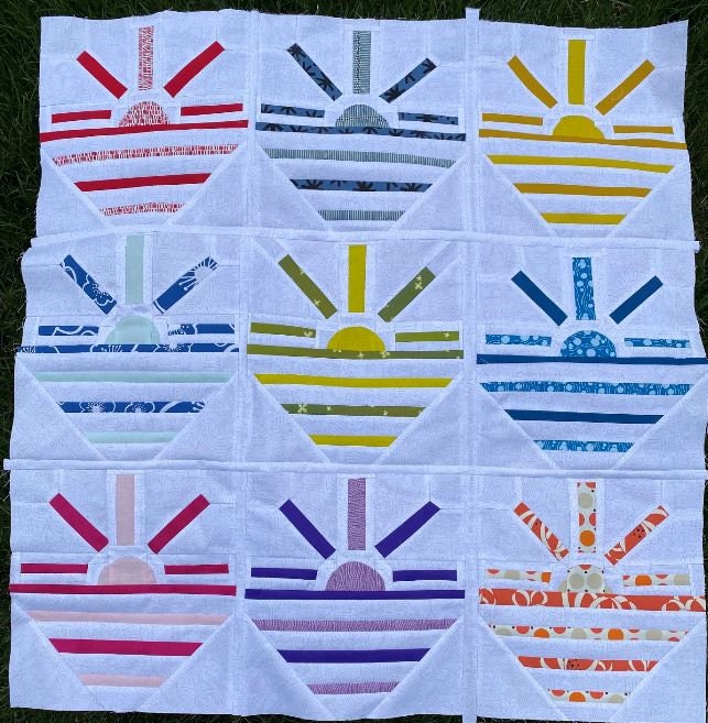 Sunshine Quilt PDF Pattern - Etsy