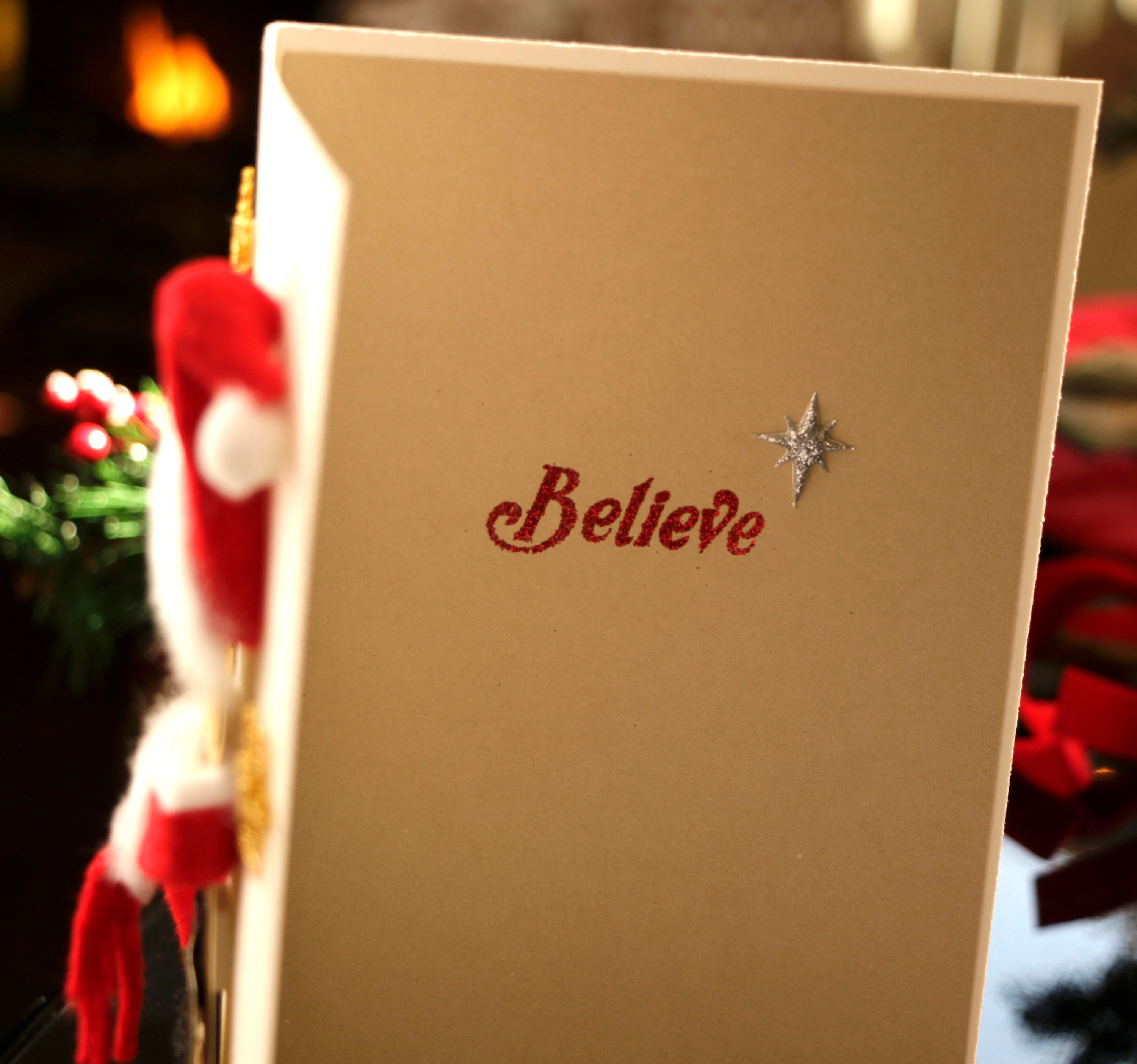 Santa Penis Christmas Card Handmade Unique Cute Funny Adult Holiday ...