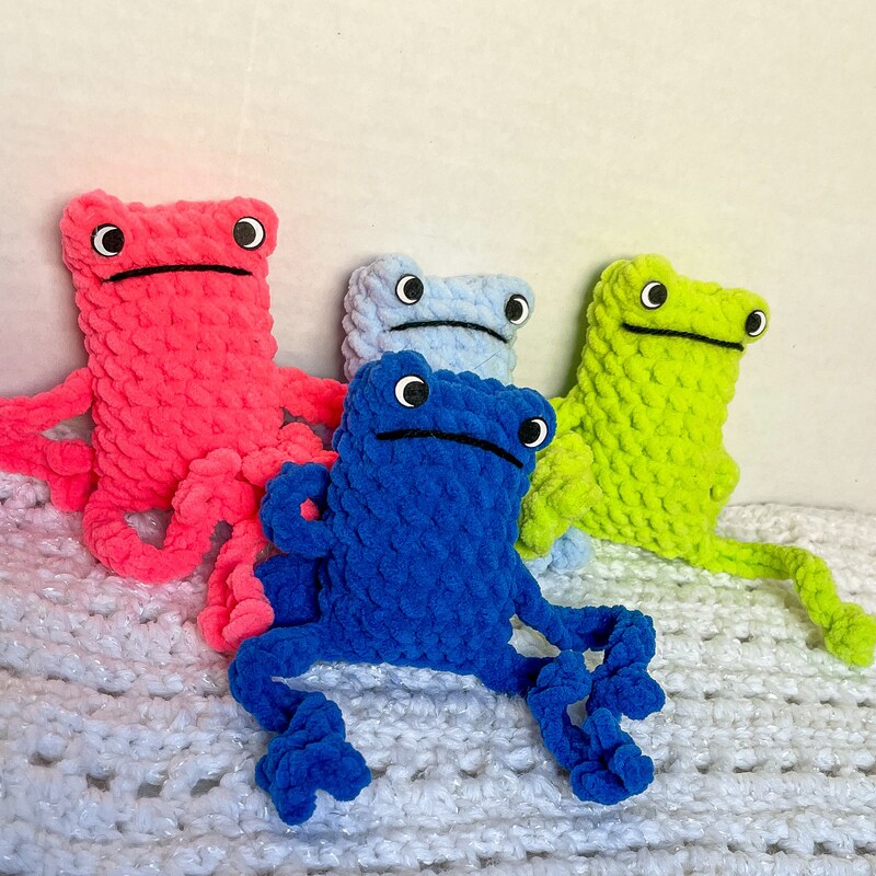 Frog Stuffed Animal - Etsy