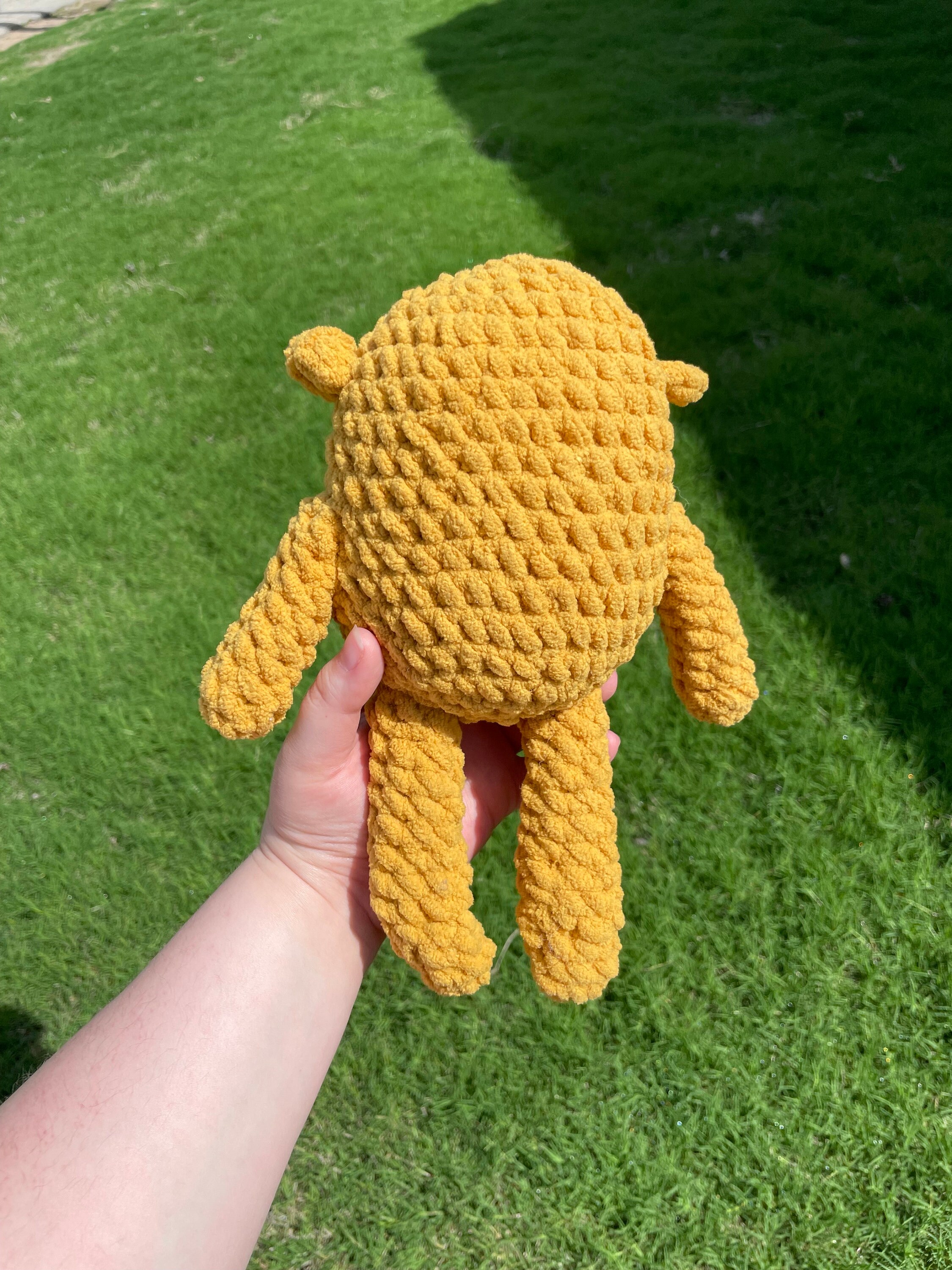 Handmade Plush, Jake the Dog Plush, Adventure Time, Cartoon Network ...