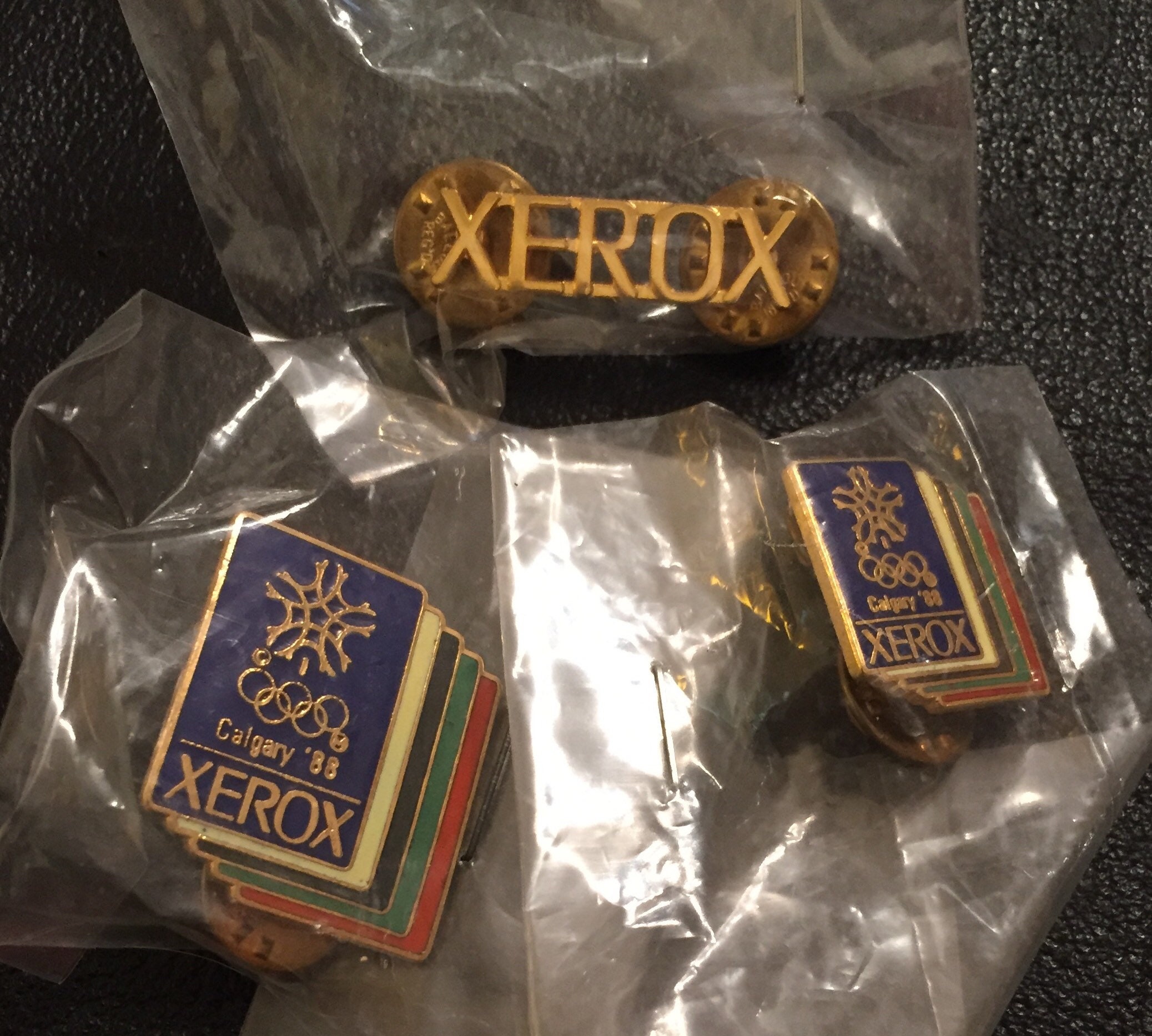 Set of 3 Vintage Xerox Olympic Sponsor Pin / Badge 1988 | Etsy